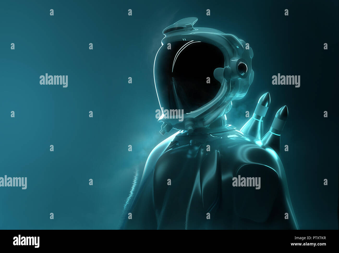 Futuristic astronaut in space suit hi-res stock photography and images ...