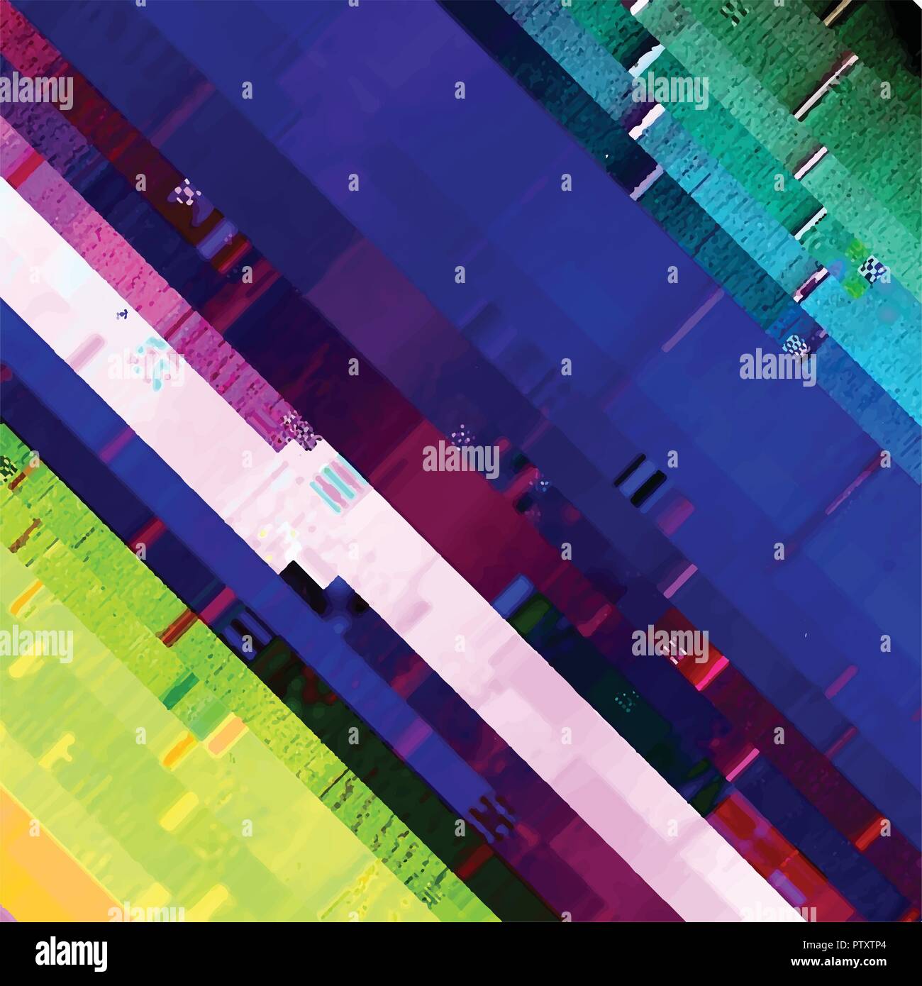Glitch Abstract Background Stock Vector Image & Art - Alamy