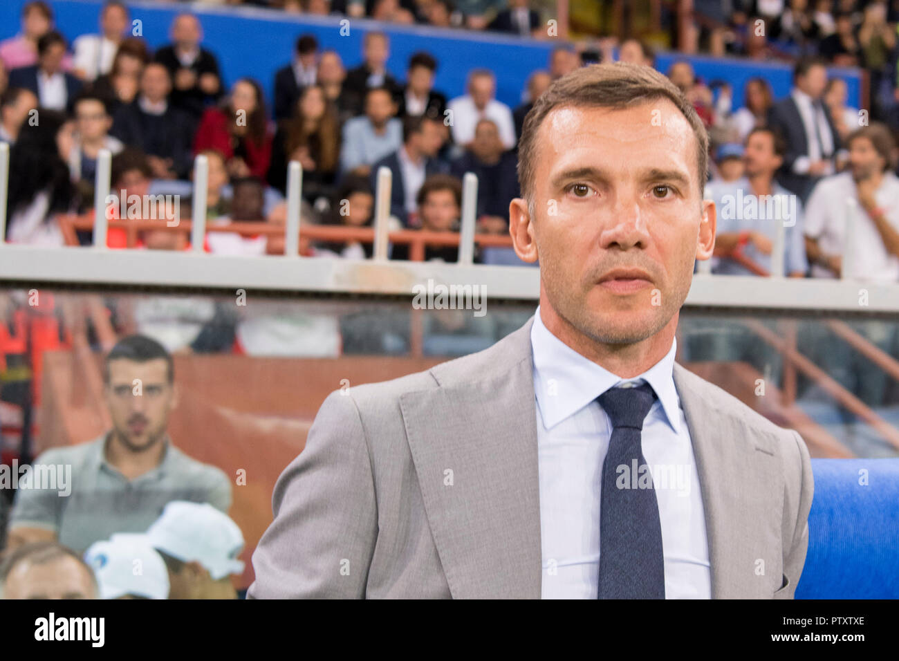 Andriy Shevchenko Coach (Ukraine) during the UEFA Nations League ...