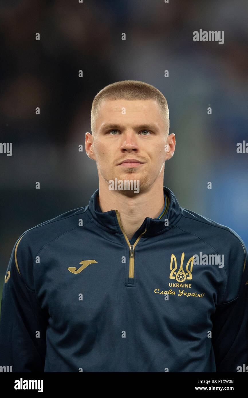 Mykyta Burda (Ukraine) during the UEFA Nations League Friendly match ...