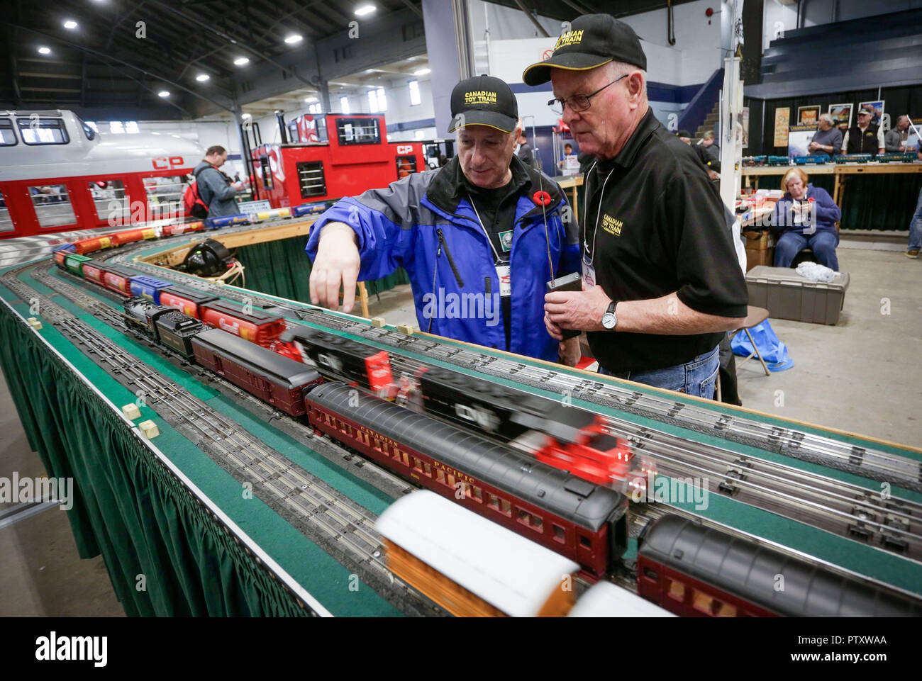 Train hobbyists hi-res stock photography and images - Alamy
