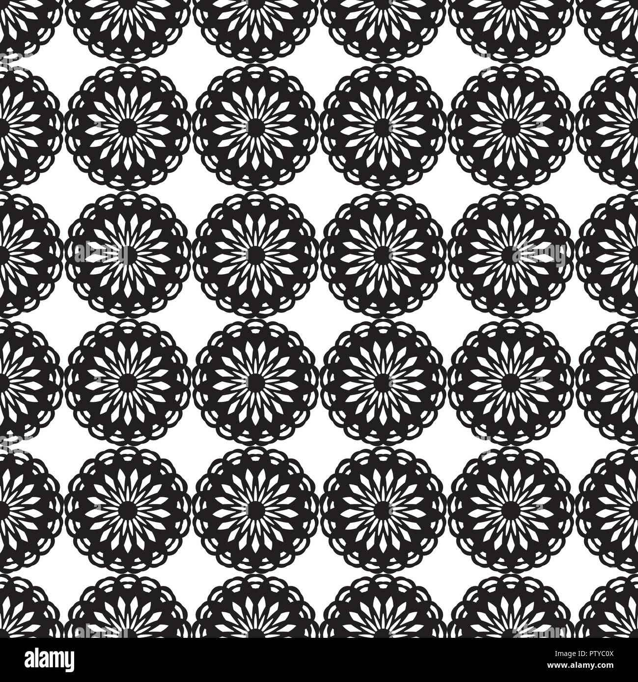 Black circle pattern hi-res stock photography and images - Alamy