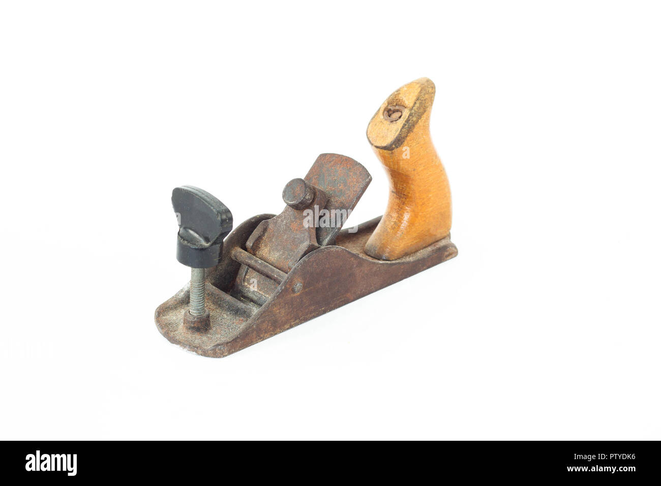 A small plane for wood carving, close-up, isolateA small plane for wood ...