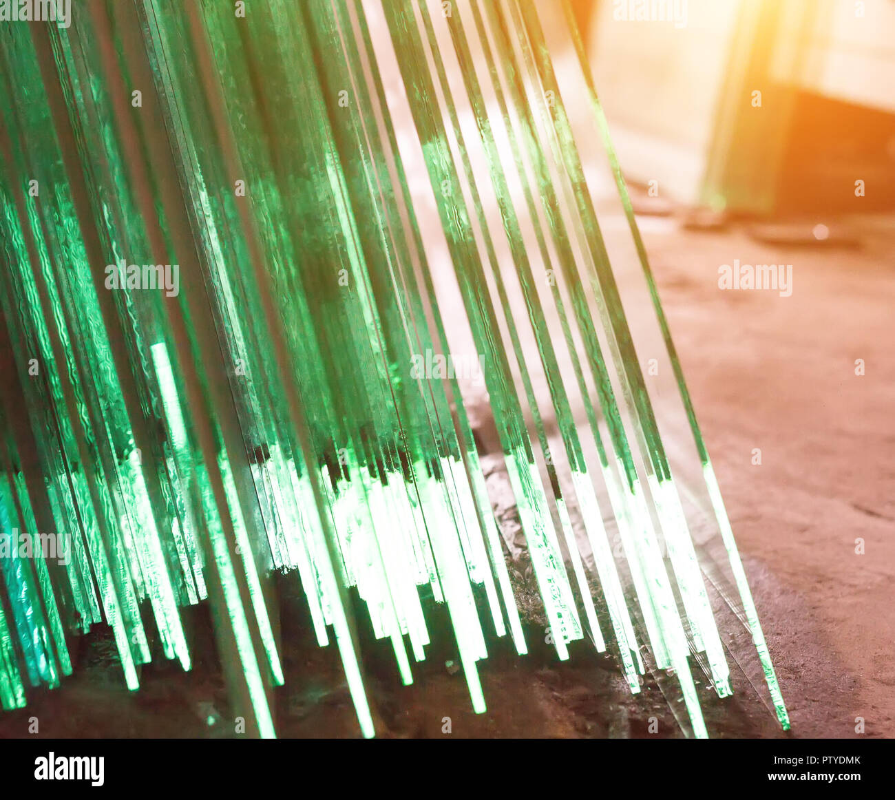 Texture from the exposed glass, background, manufacture Stock Photo - Alamy