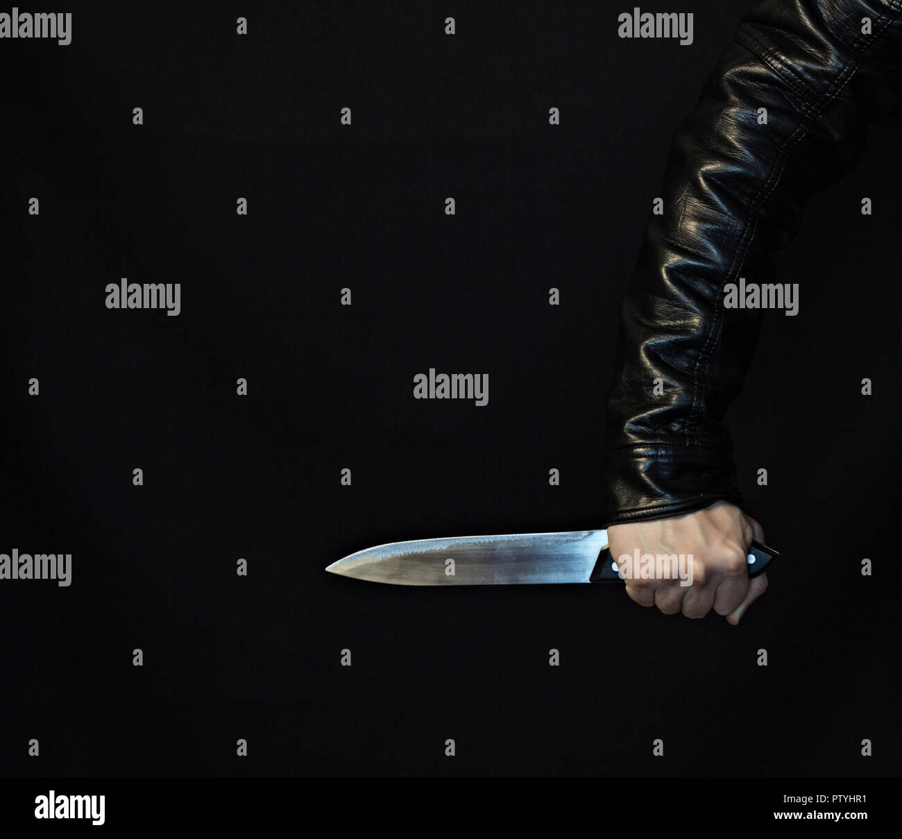 Leather jacket trigger hi-res stock photography and images - Alamy