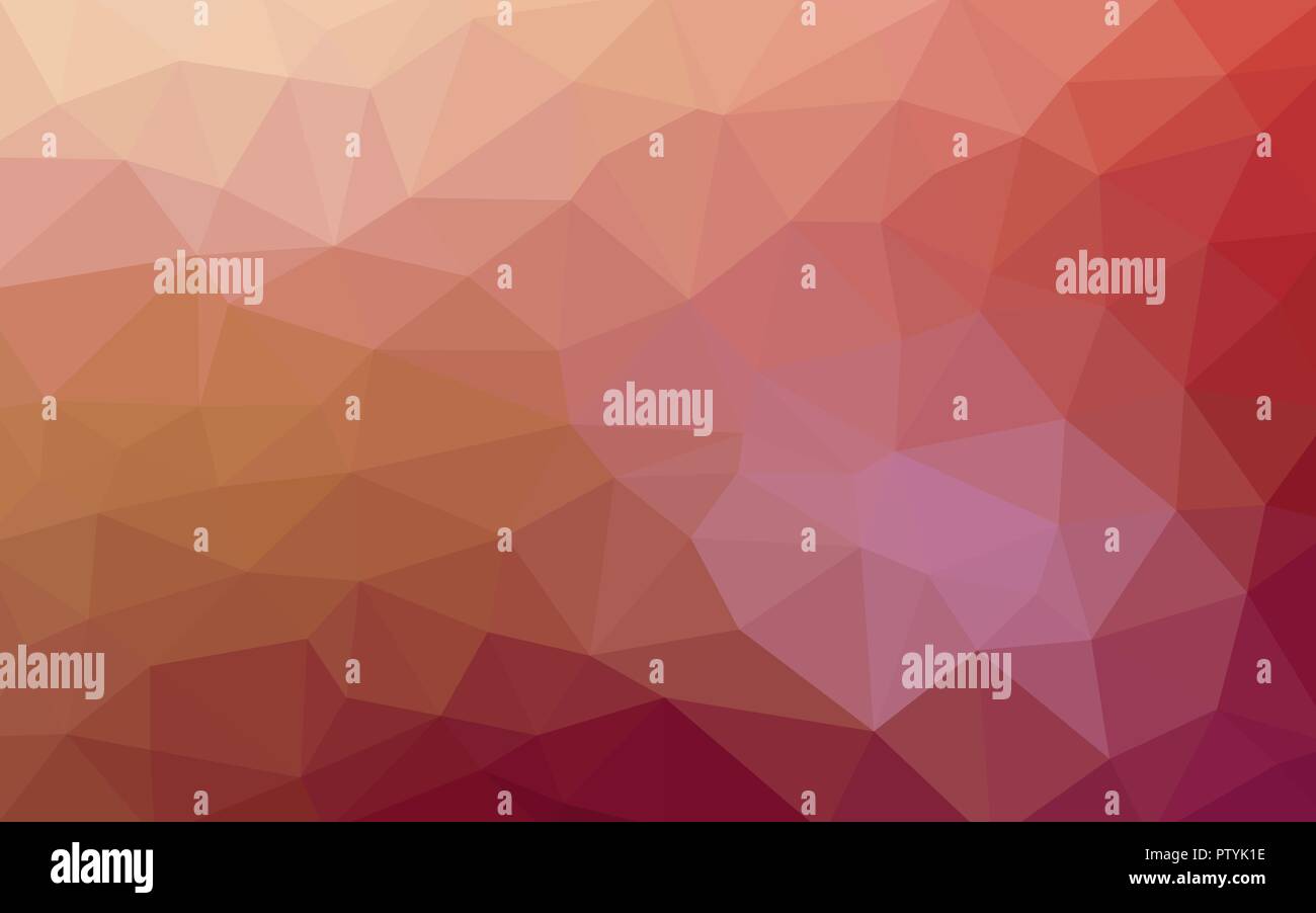 Light red vector Low poly crystal background. Polygon design pattern ...