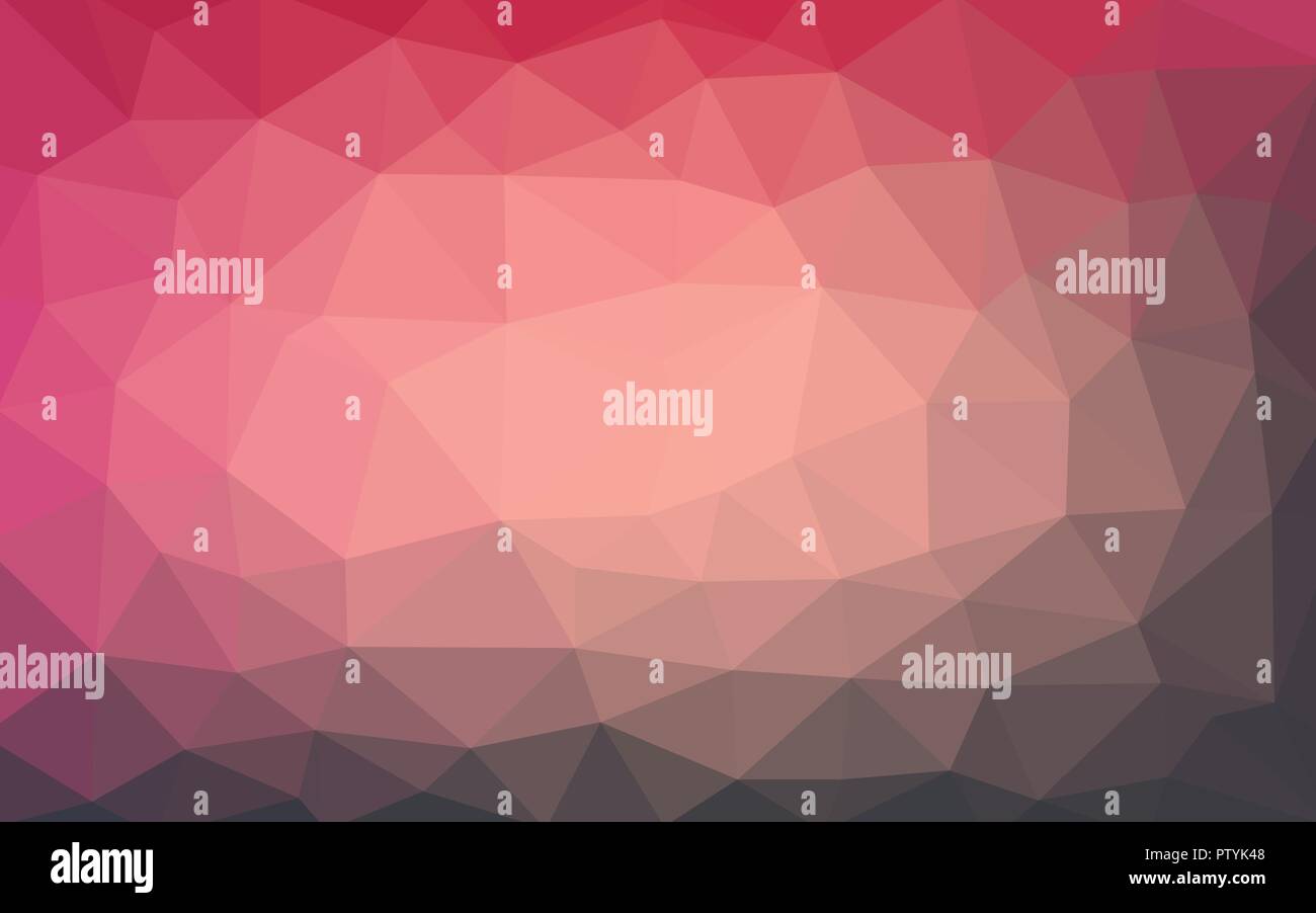 Light red dark vector Low poly crystal background. Polygon design ... Light red dark vector Low poly crystal background. Polygon design ...