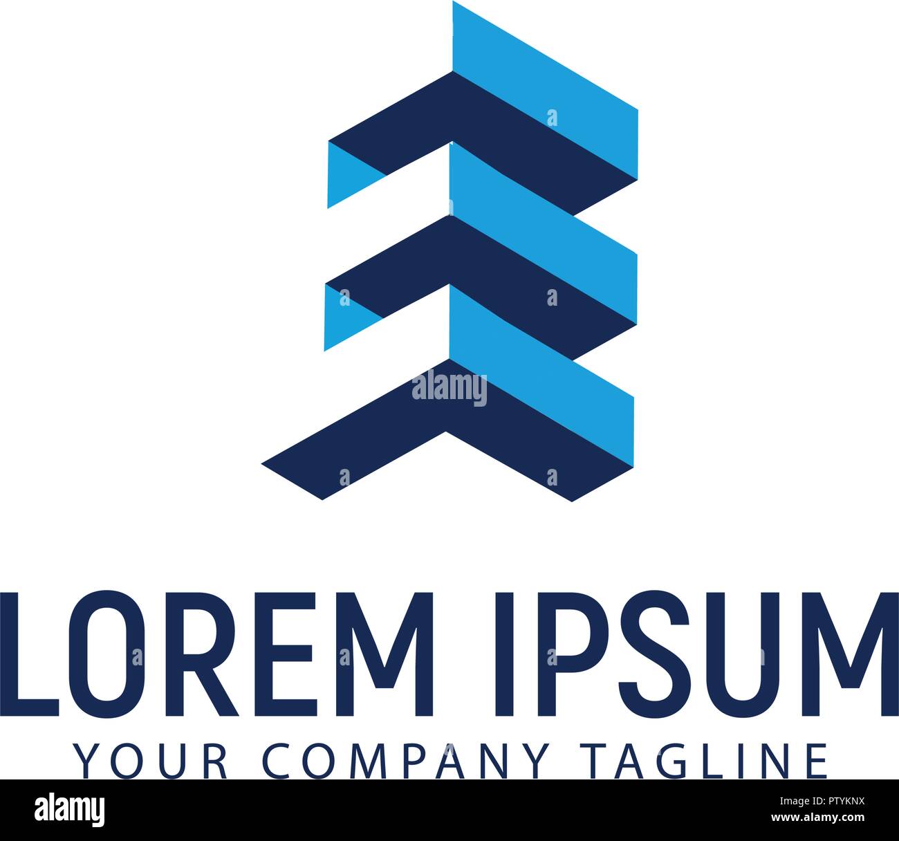 letter E building logo design concept template Stock Vector Image & Art ...