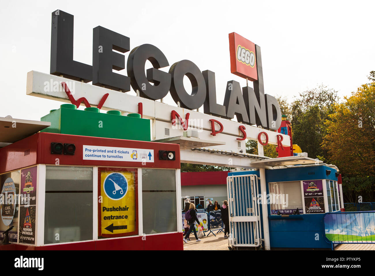 Front of Legoland, Windsor Stock Photo - Alamy