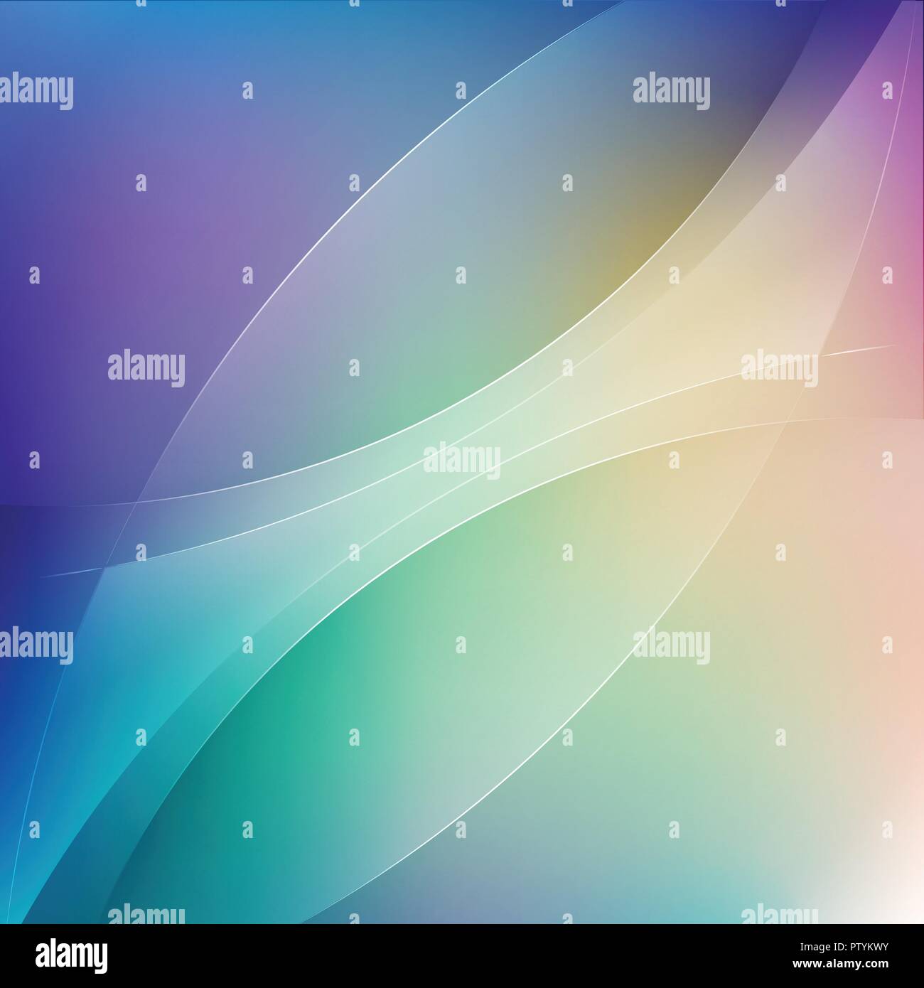 smooth color transparancy wave background Stock Vector Image & Art - Alamy