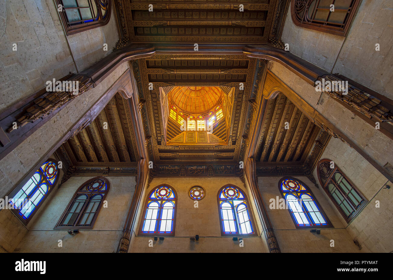 Dome windows stained glass hi-res stock photography and images - Alamy