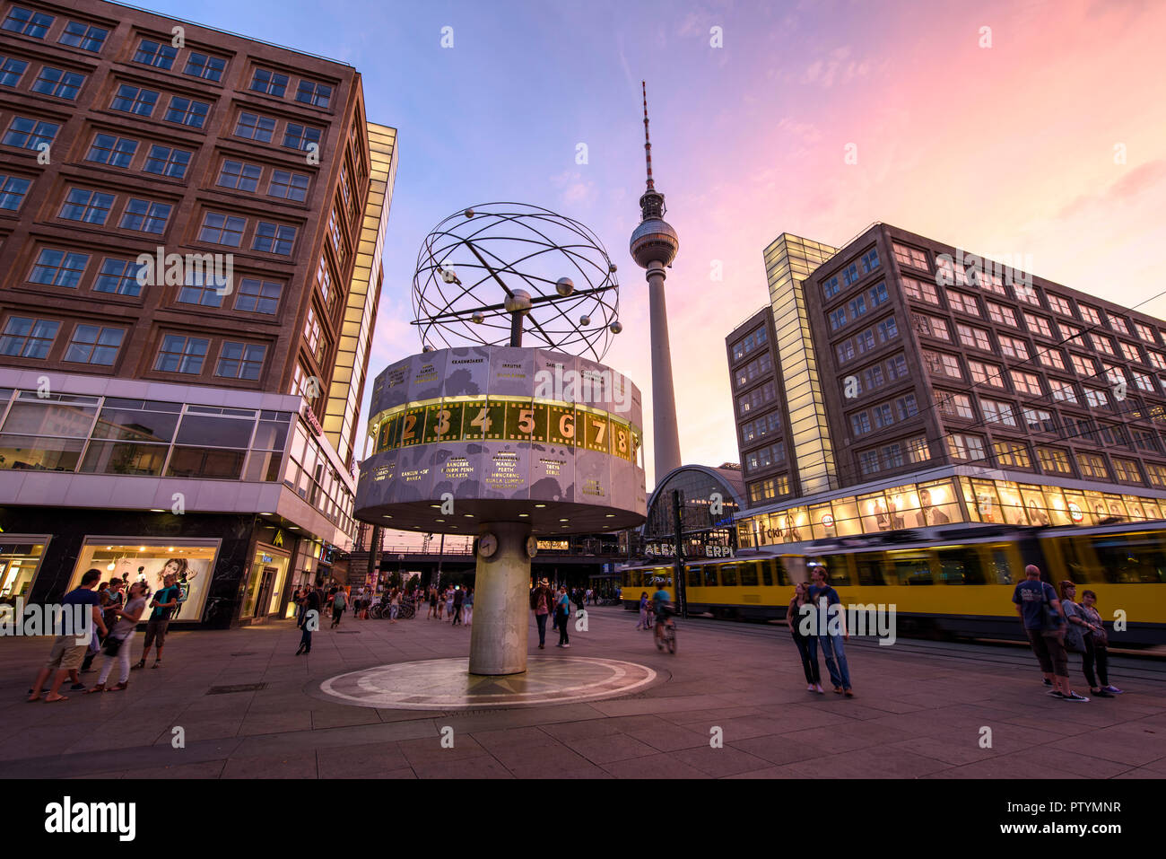 Berlin Clock Tower High Resolution Stock Photography and Images - Alamy