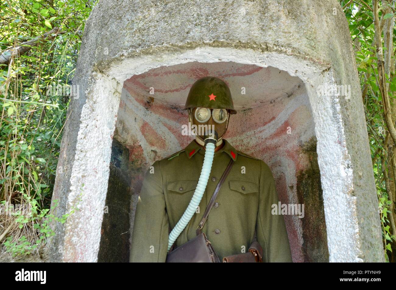 bunkart 1 bunker museum in northern tirana albania Stock Photo - Alamy