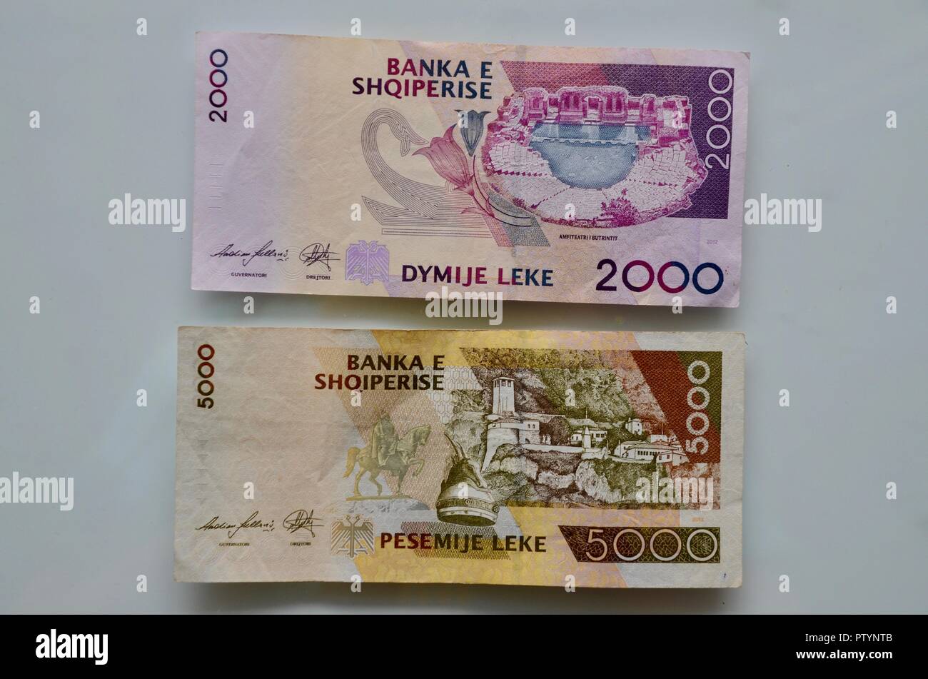 Albanian currency hi-res stock photography and images - Alamy