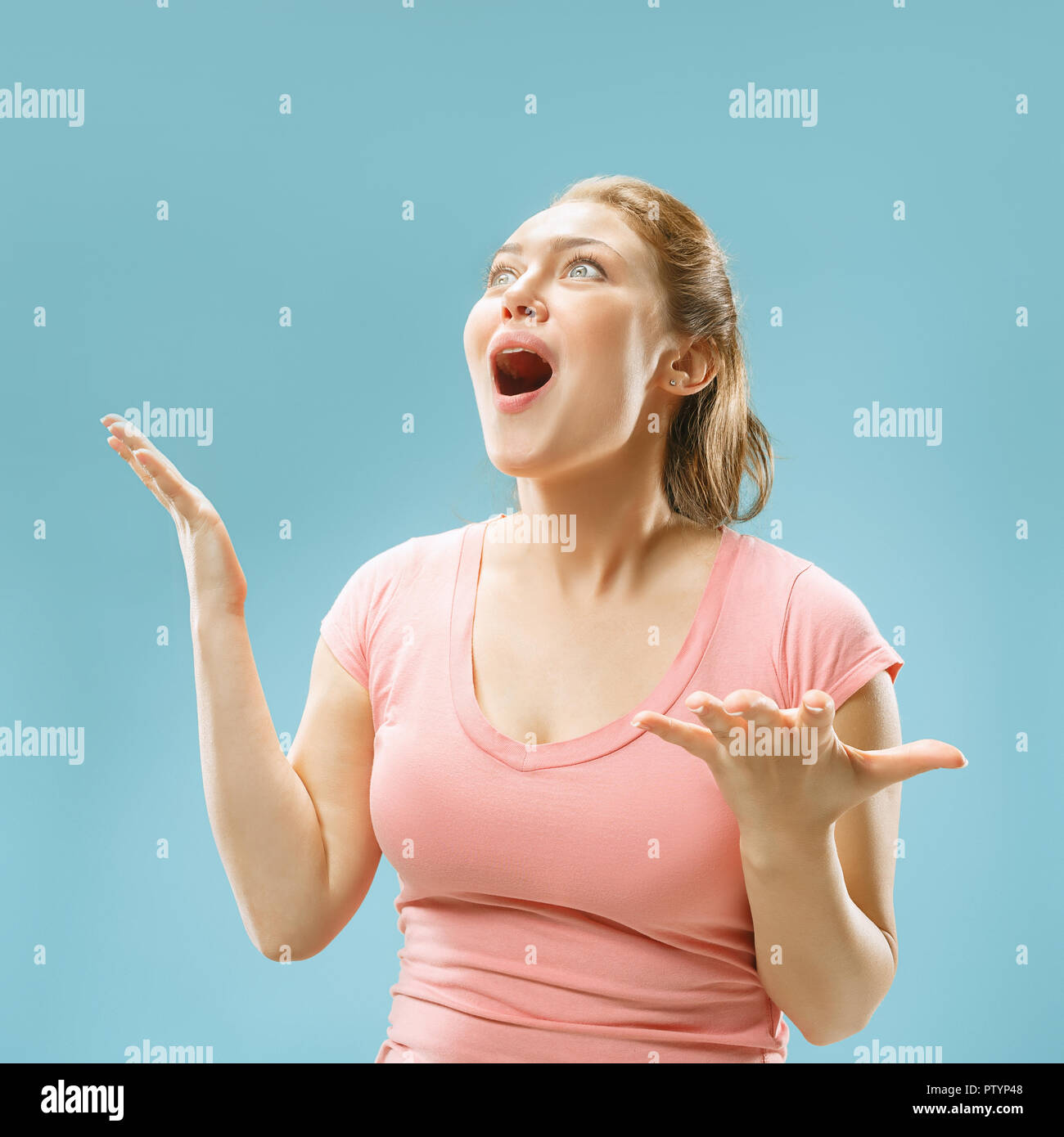 I won. Winning success happy woman celebrating being a winner. Dynamic ...