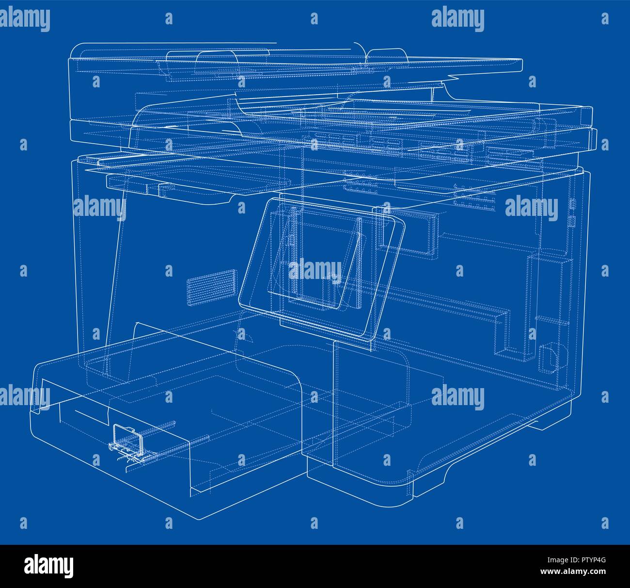 Printer icon vector hi-res stock photography and images - Alamy