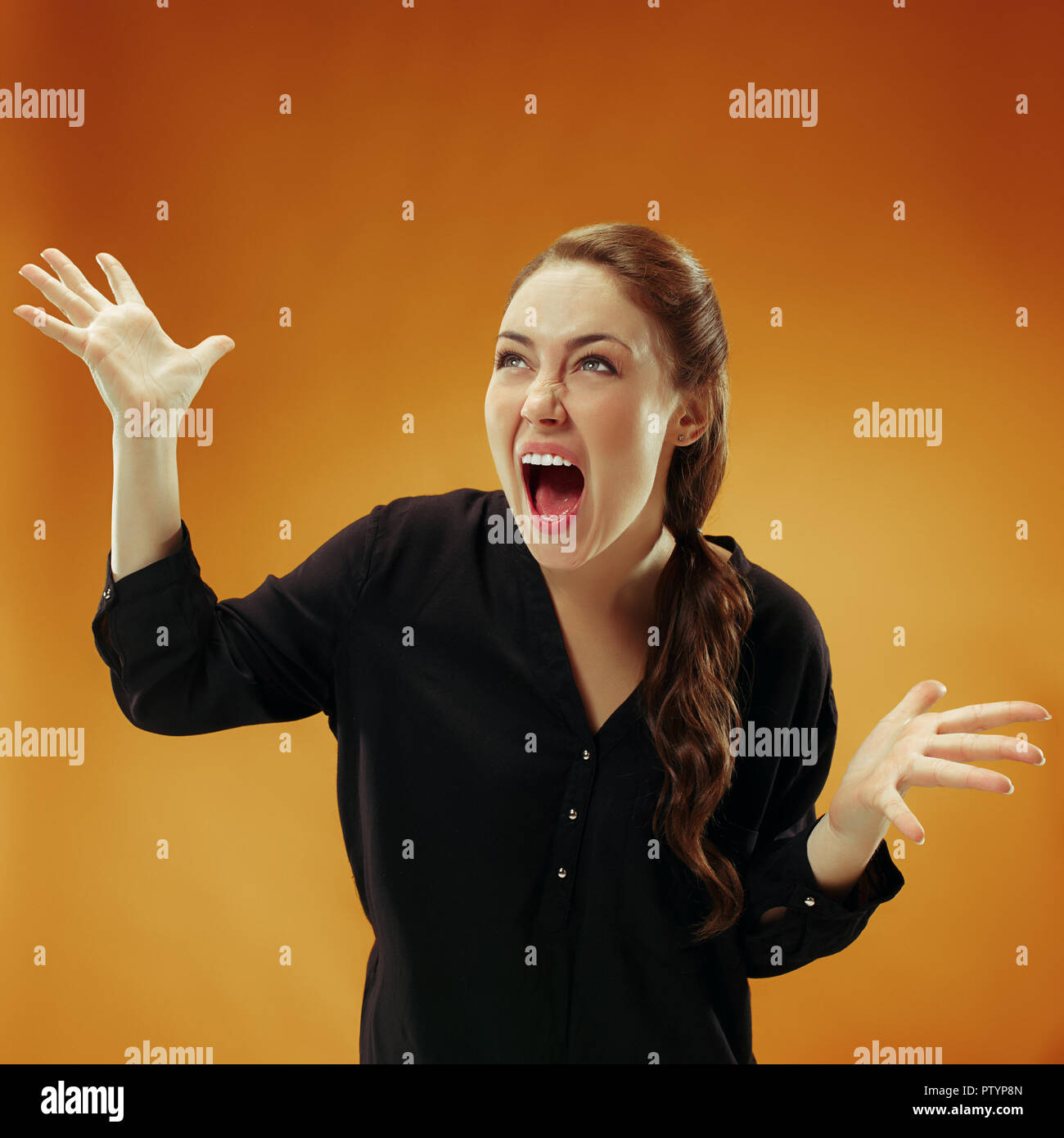 I won. Winning success happy woman celebrating being a winner. Dynamic ...