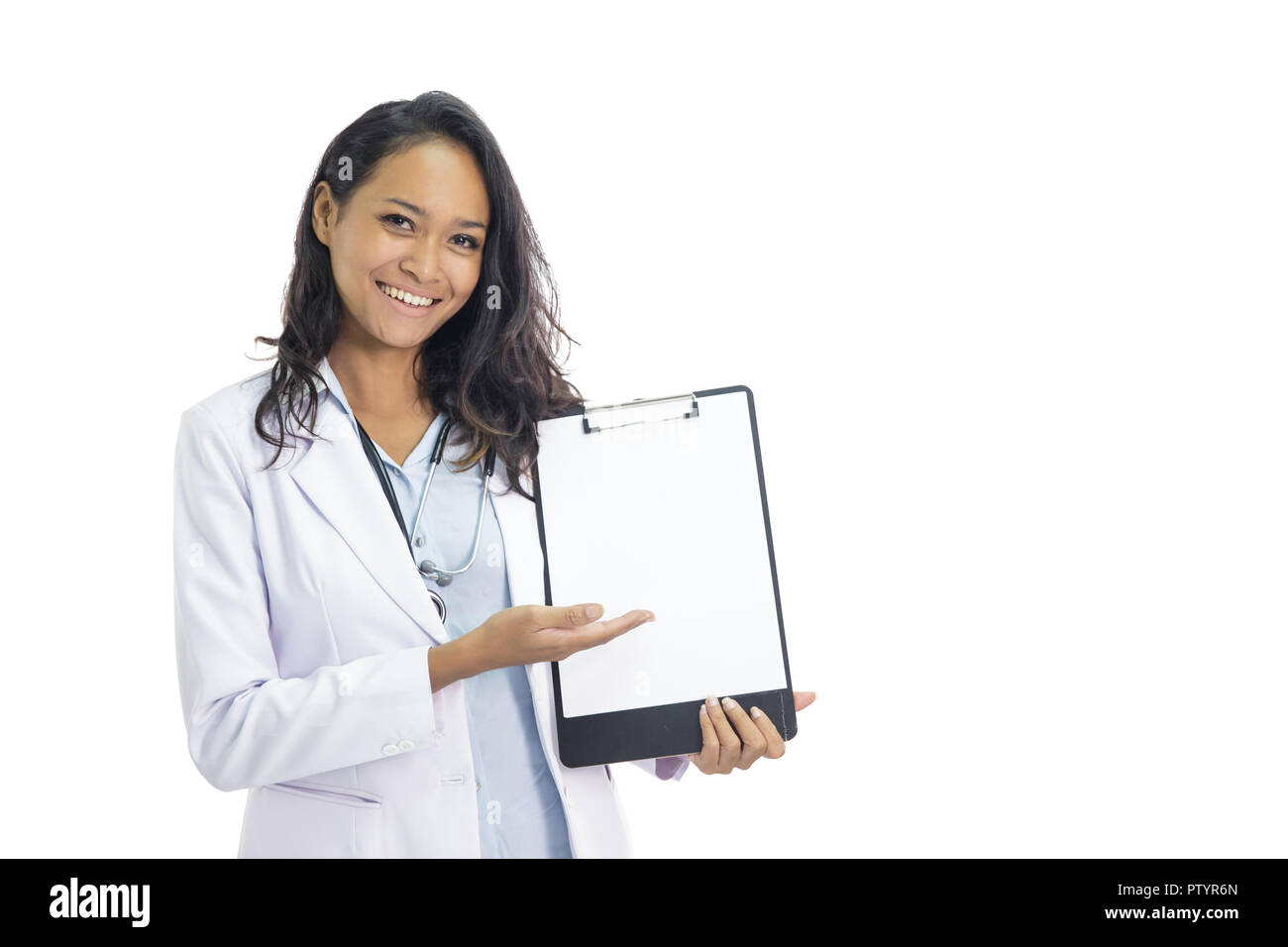 Young asian female doctor portrait Cut Out Stock Images & Pictures - Alamy