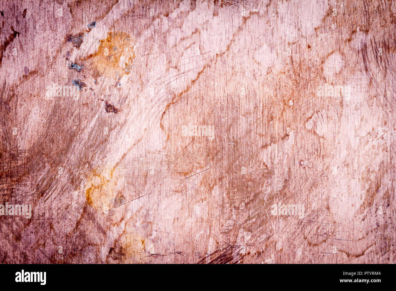 Scratched dirty dusty copper plate texture, old metal background ...