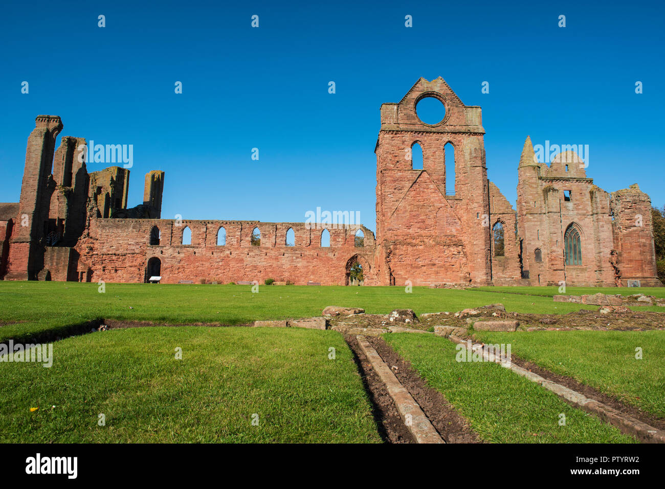 Arbroath Abbey, Arbroath, Angus, Scotland Stock Photo - Alamy