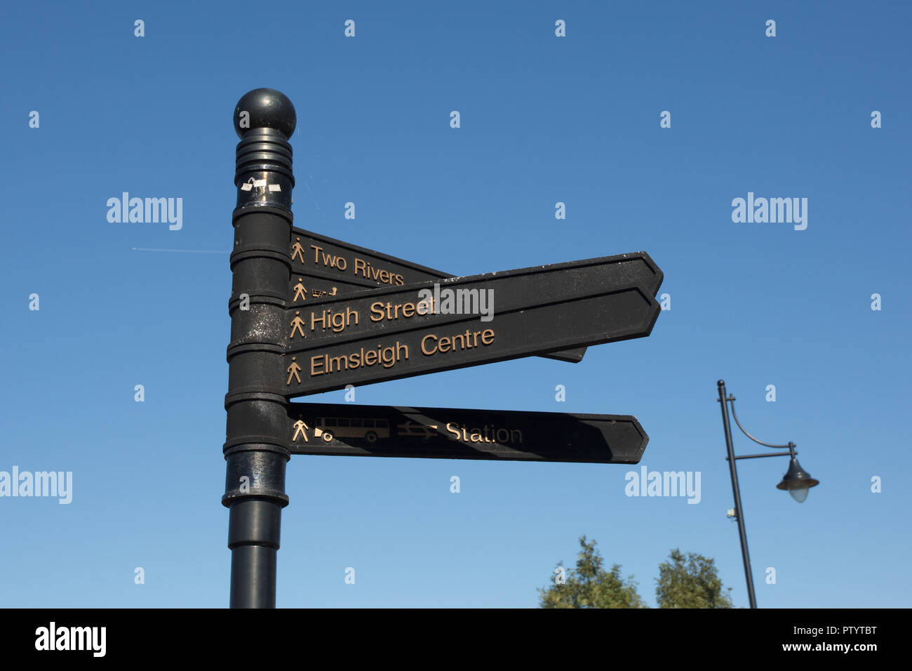 High Street, town centre, Staines-upon-Thames, Surrey Stock Photo - Alamy