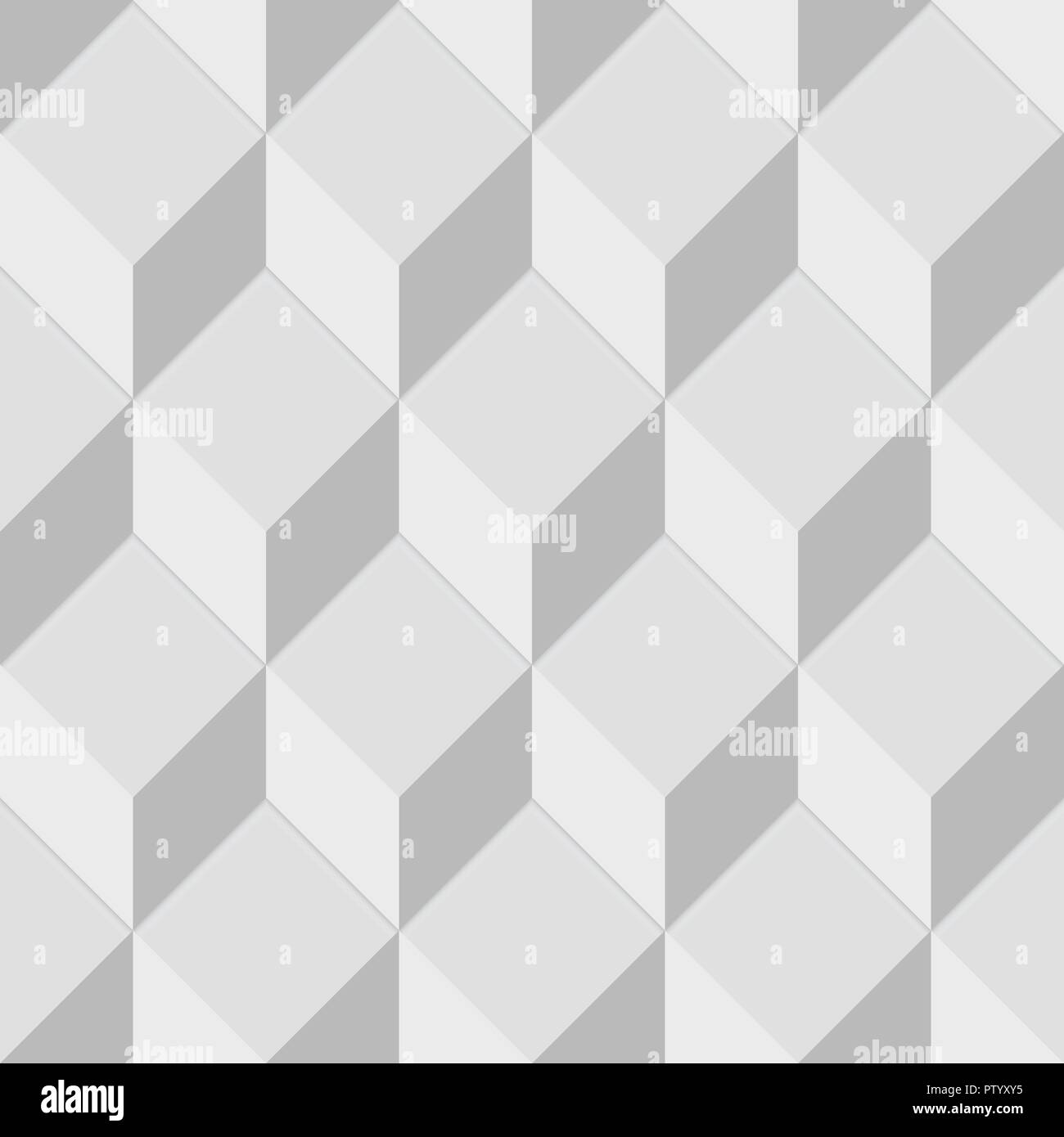 Gray geometric seamless background with cubes Stock Vector Image & Art - Alamy