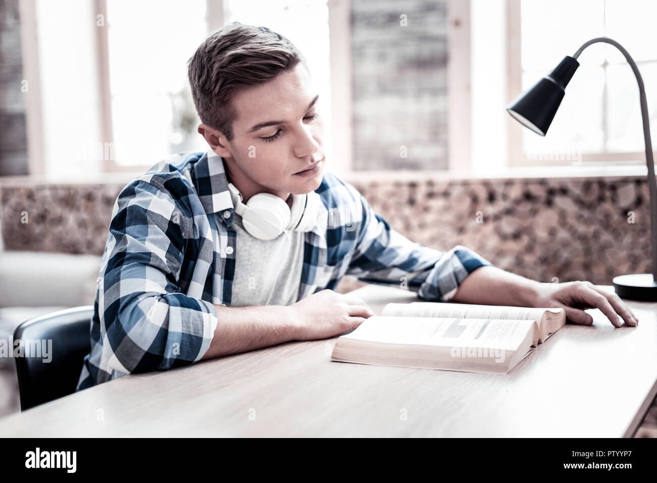 Reading head light hi-res stock photography and images - Alamy