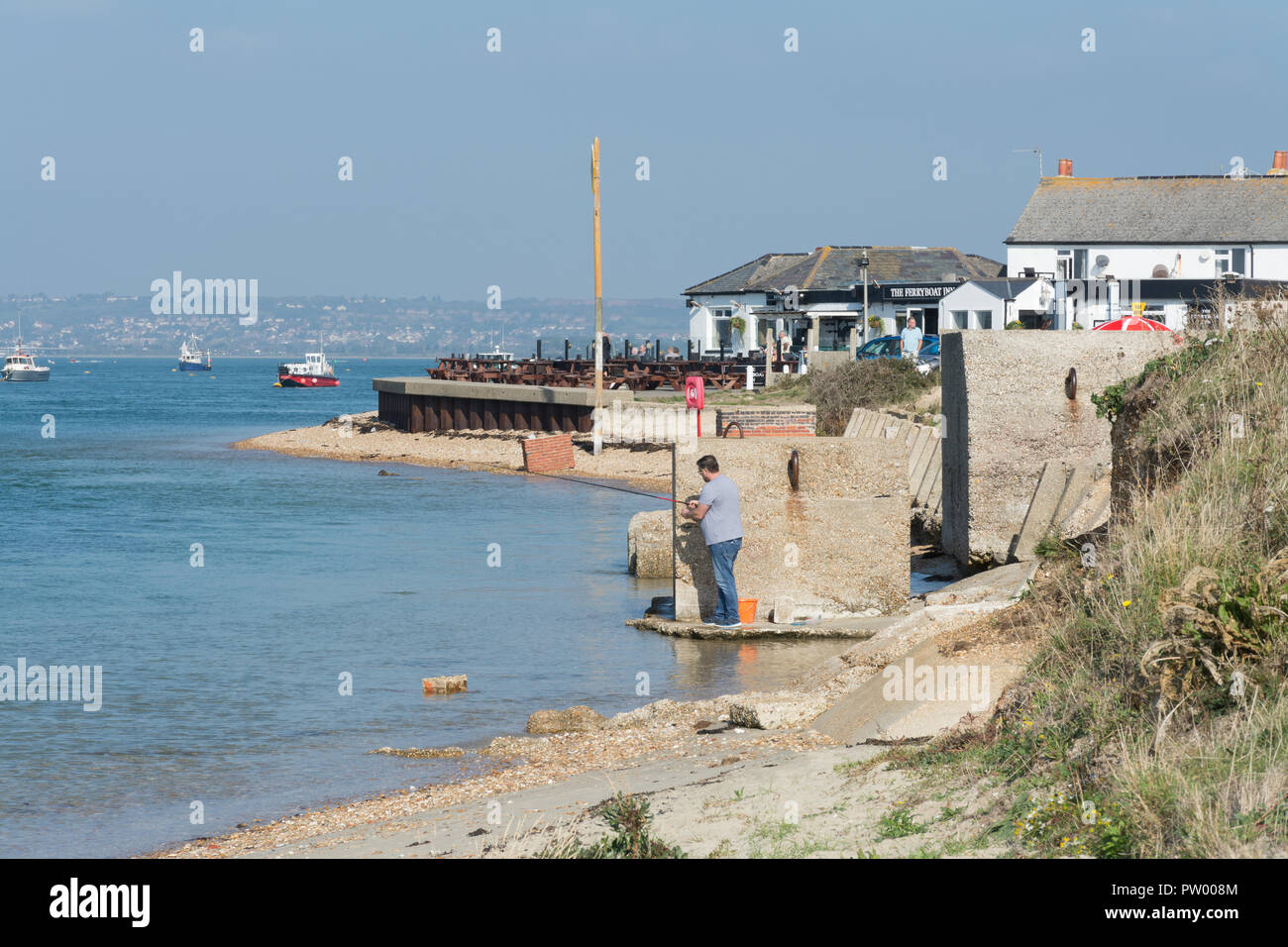 English island ferry hi-res stock photography and images - Alamy