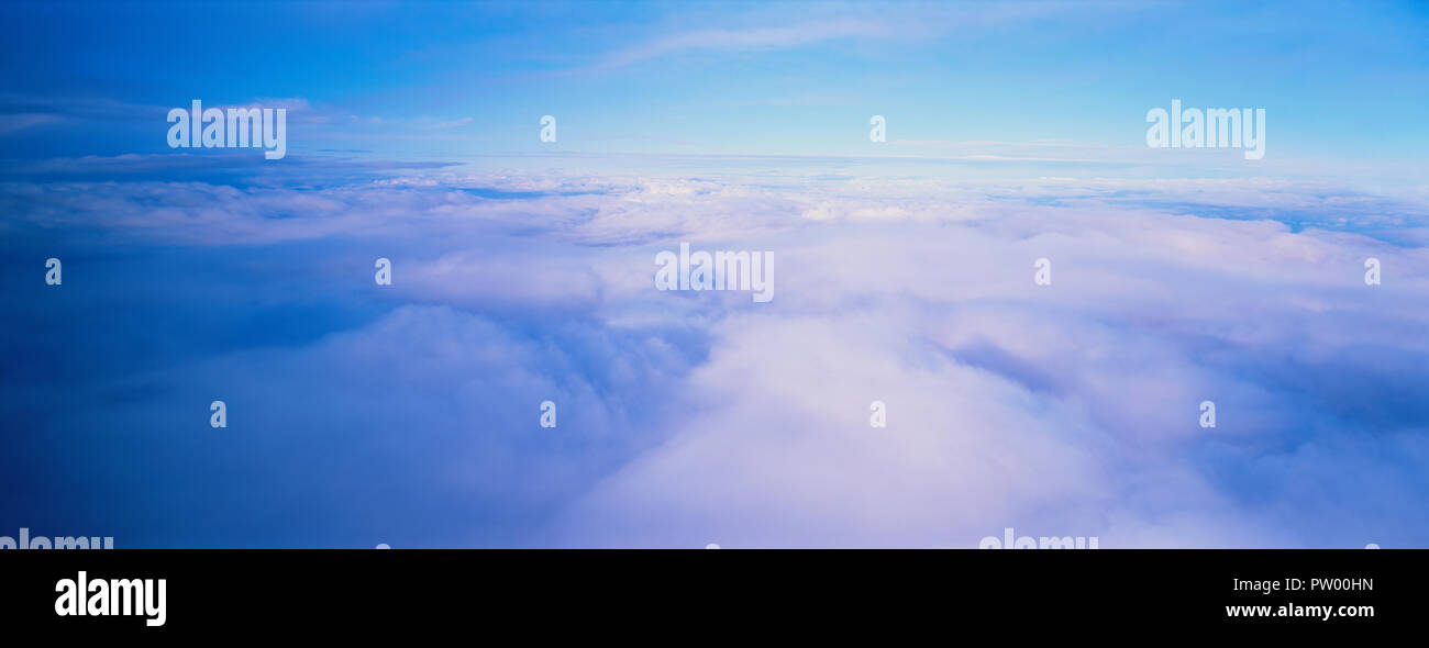 Clouds from above Stock Photo - Alamy