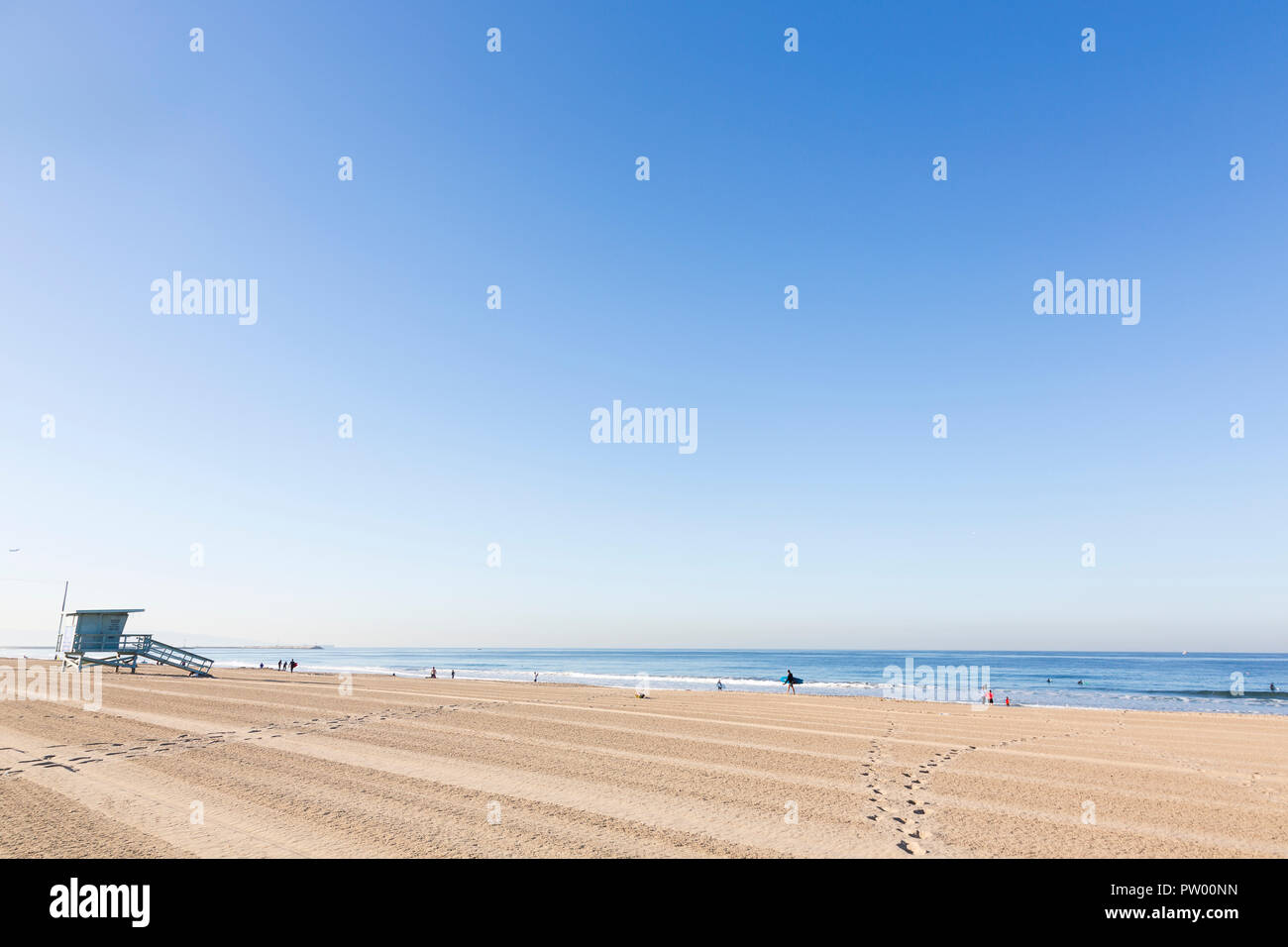 Los angeles beach hi-res stock photography and images - Alamy