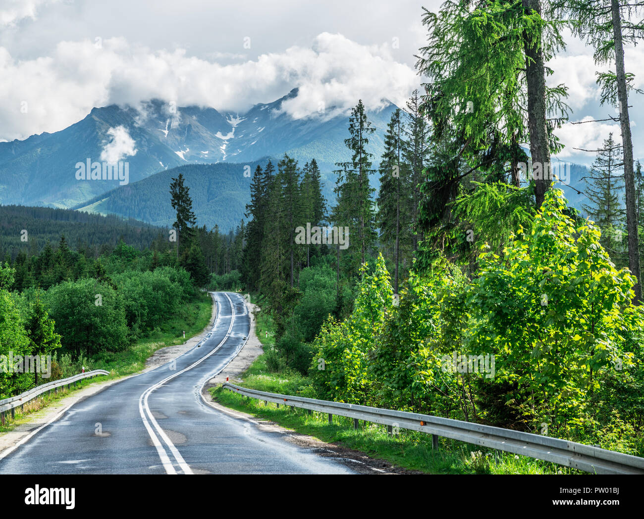 Trekking in high tatras hi-res stock photography and images - Alamy
