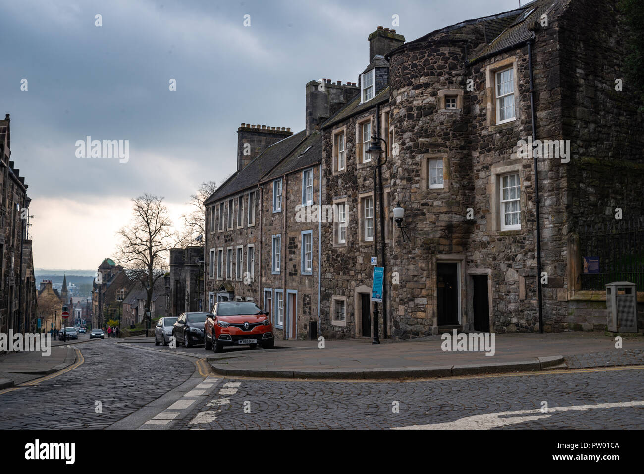 Old Town of Stirling, Stirlingshire, Scotland, United Kingdom Stock ...