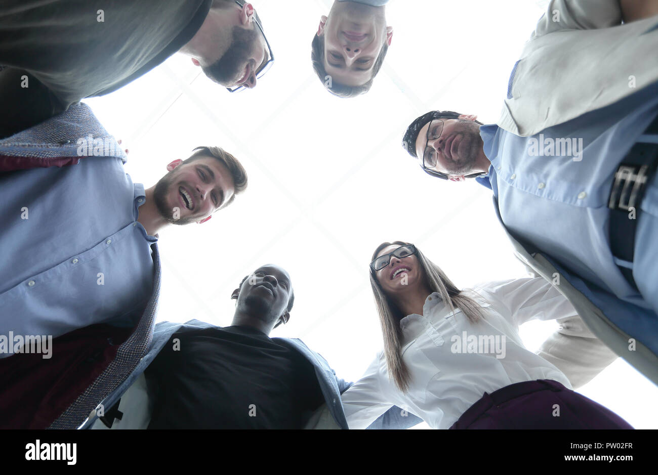Diverse group stands together hi-res stock photography and images - Alamy