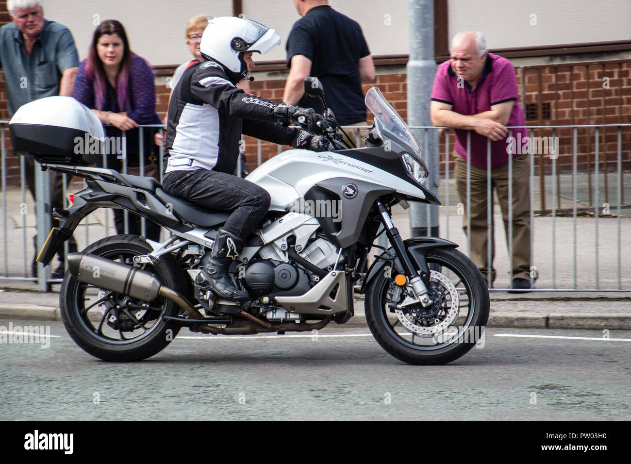 Honda Cross Runner Motorcycle Stock Photo - Alamy
