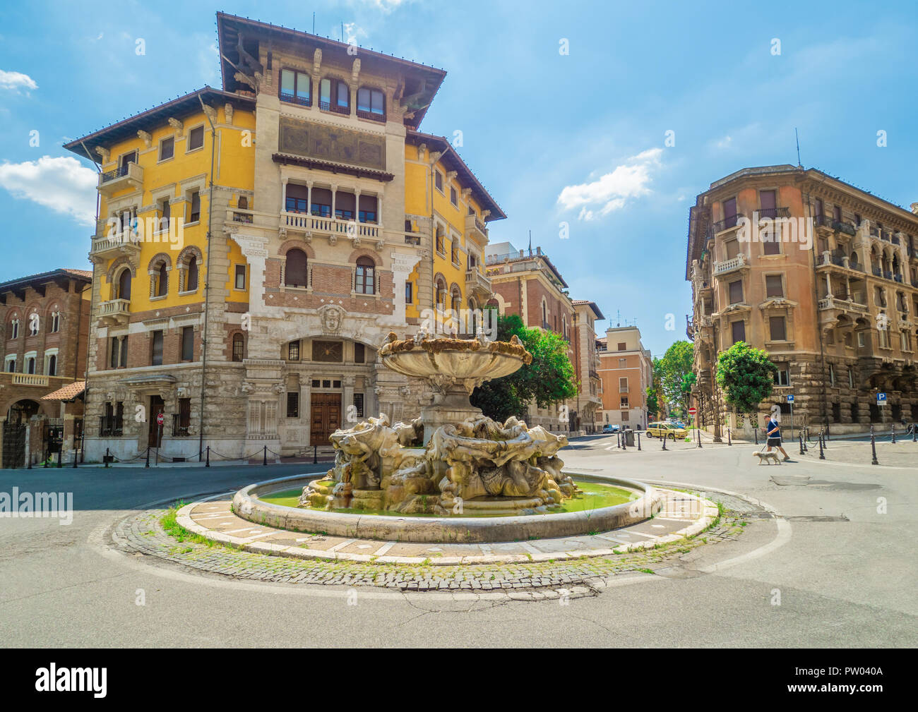 Quartiere coppede hi-res stock photography and images - Alamy