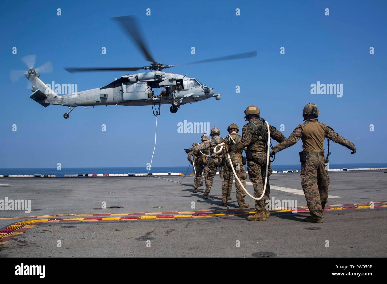 Marines with the 31st Marine Expeditionary Unit’s Amphibious ...