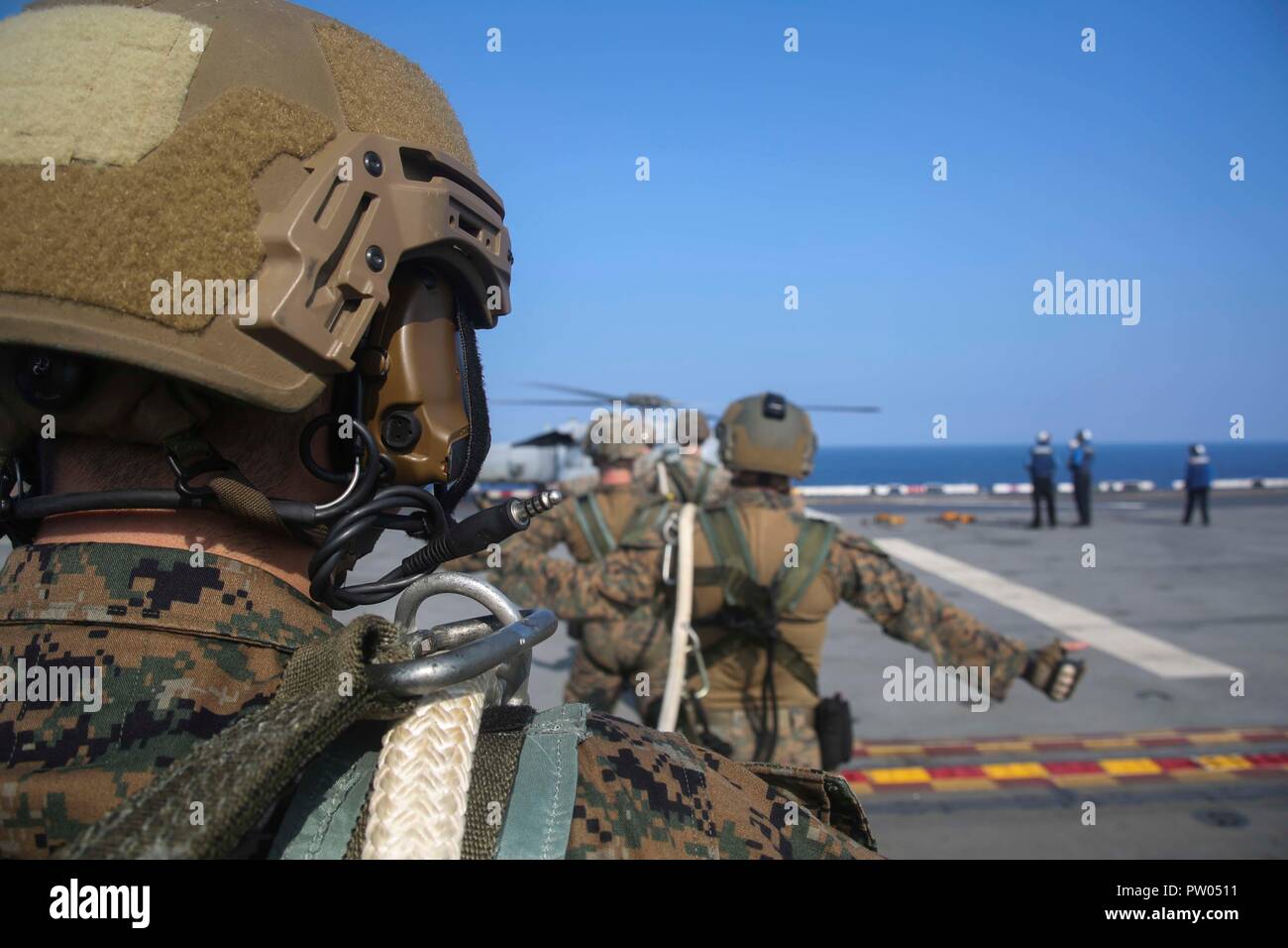Marines with the 31st Marine Expeditionary Unit’s Amphibious ...