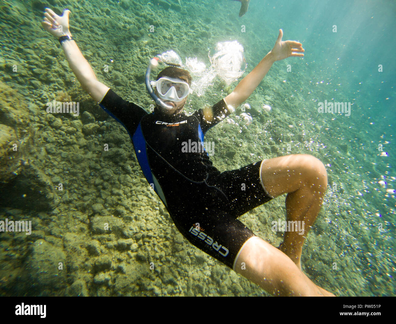 Deep see diving suite hi-res stock photography and images - Alamy