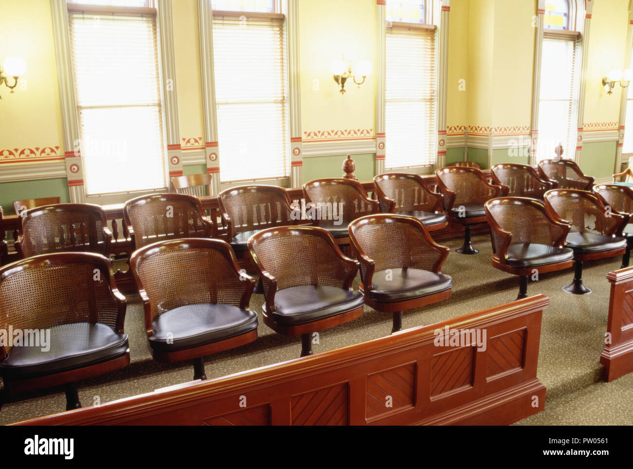 Court room usa hi-res stock photography and images - Alamy