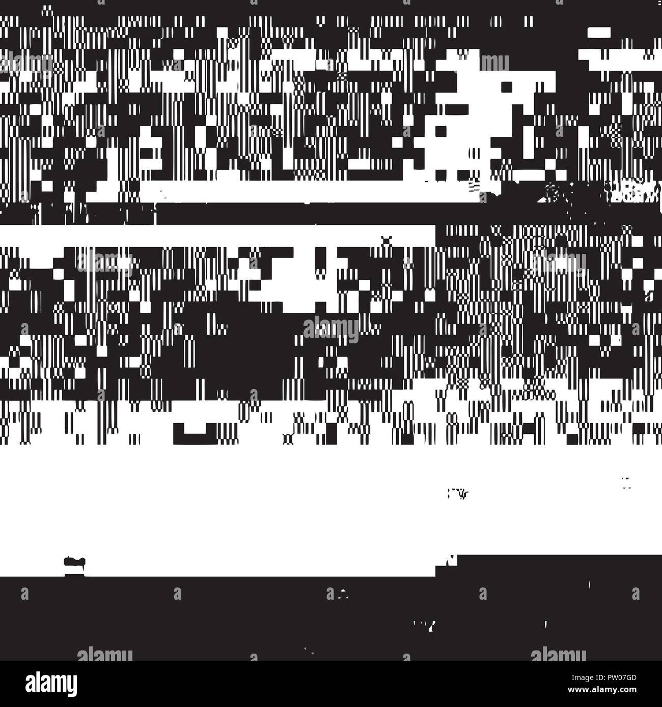 Glitch Overlay Texture Stock Vector Image & Art - Alamy