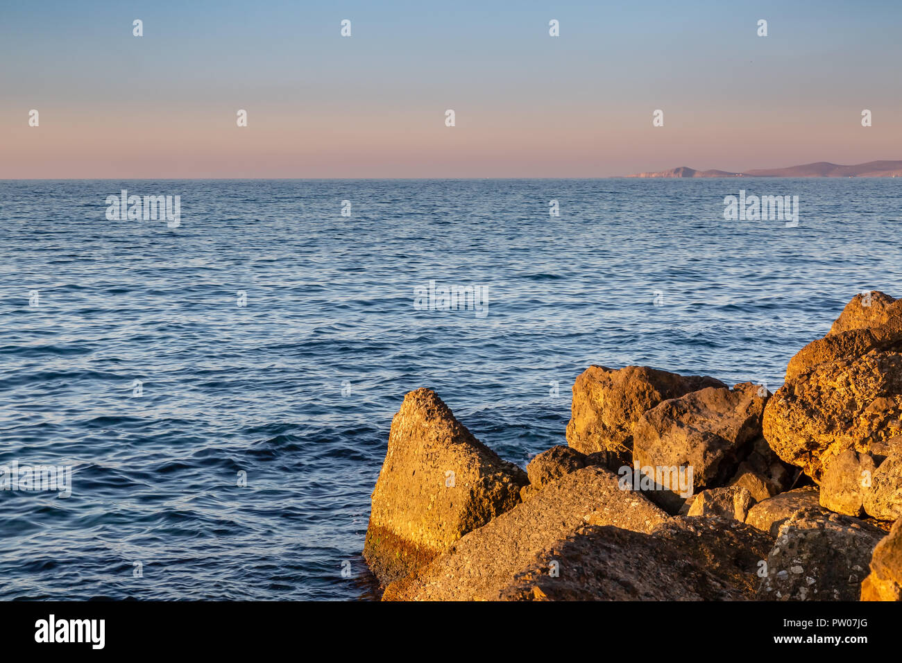 Crete sea view hi-res stock photography and images - Alamy