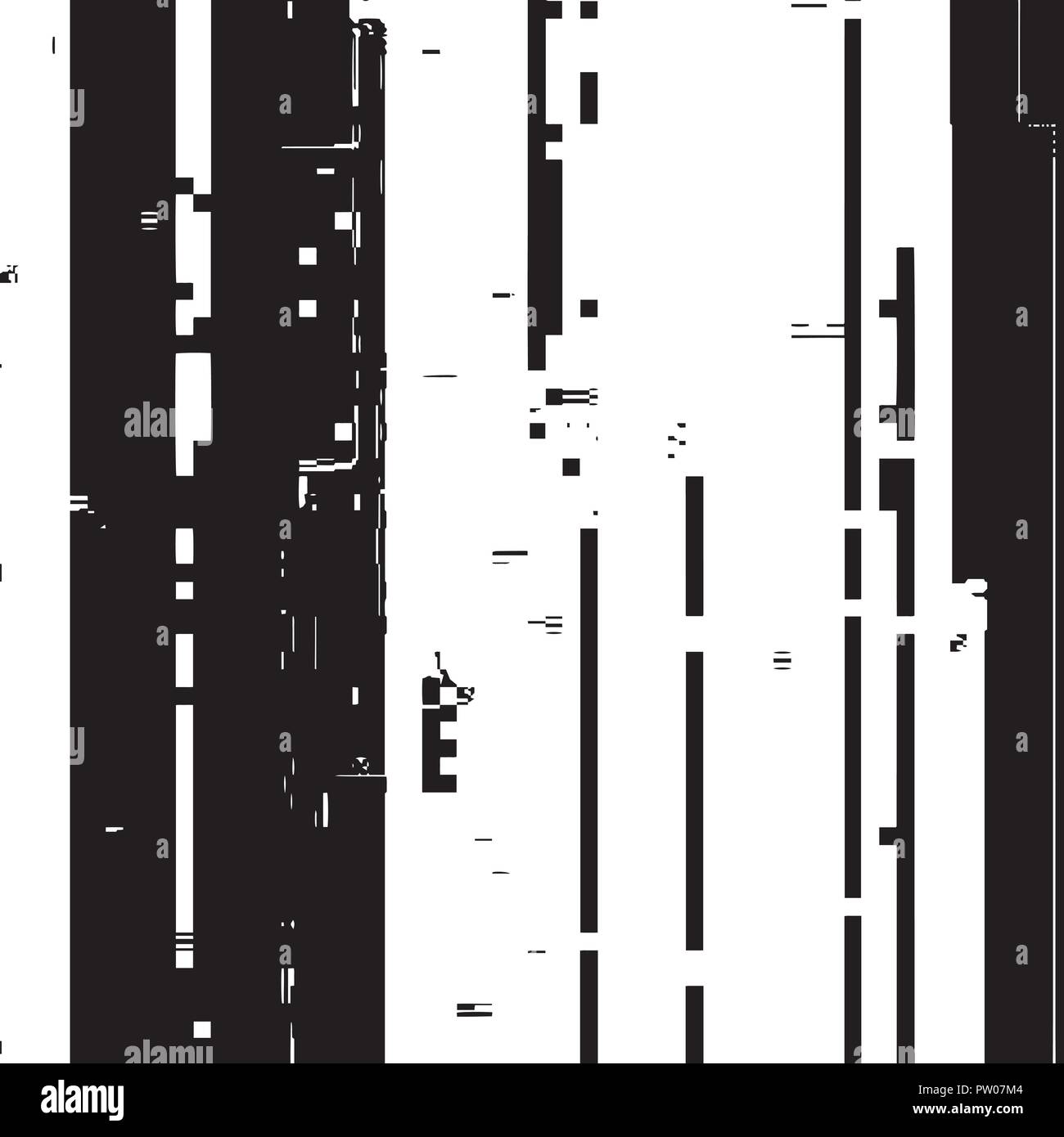 Glitch Overlay Texture Stock Vector Image & Art - Alamy