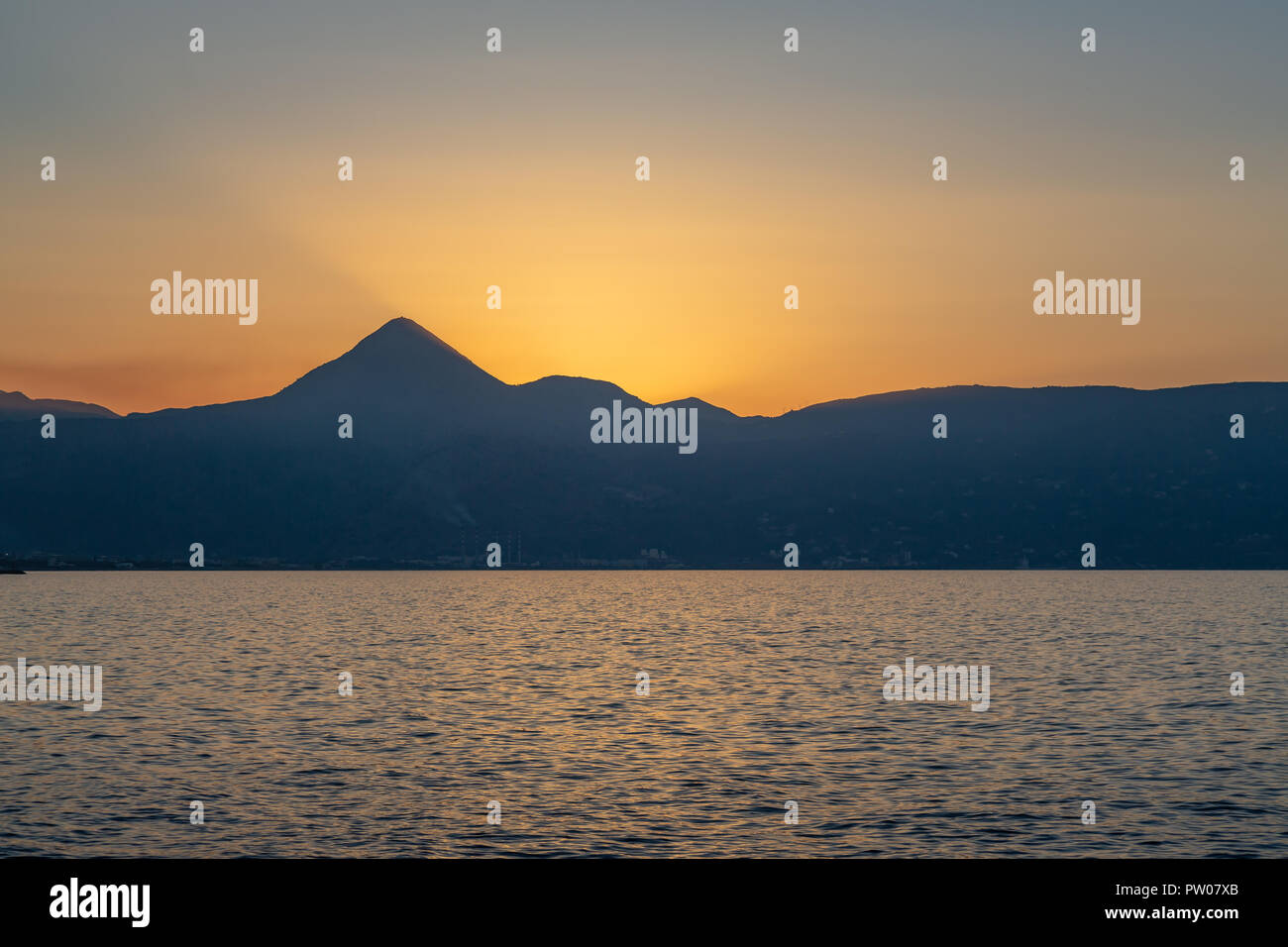 Crete evening hi-res stock photography and images - Alamy
