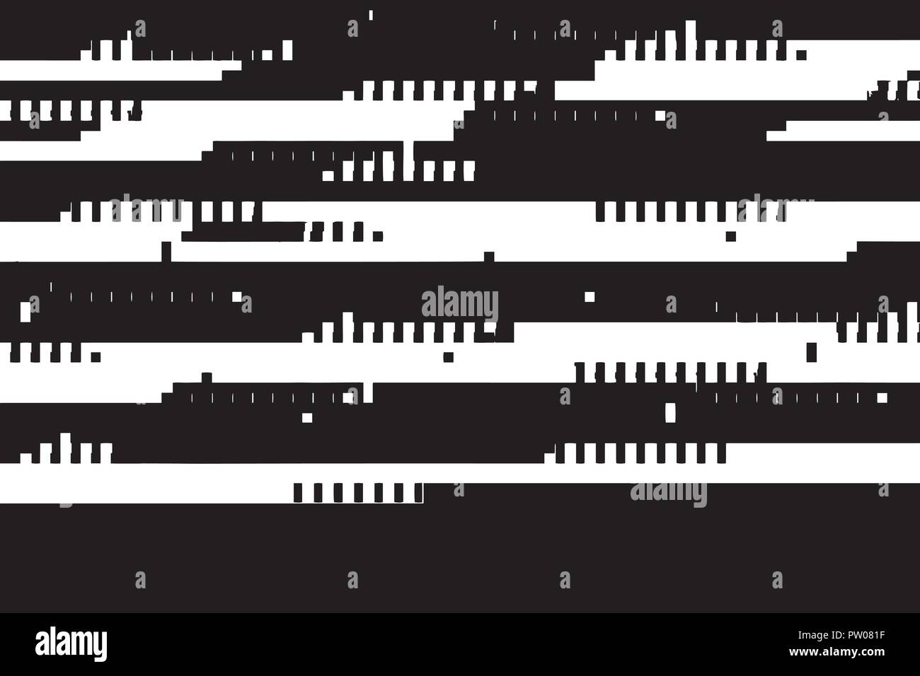 Tv glitch lines Stock Vector Images - Alamy