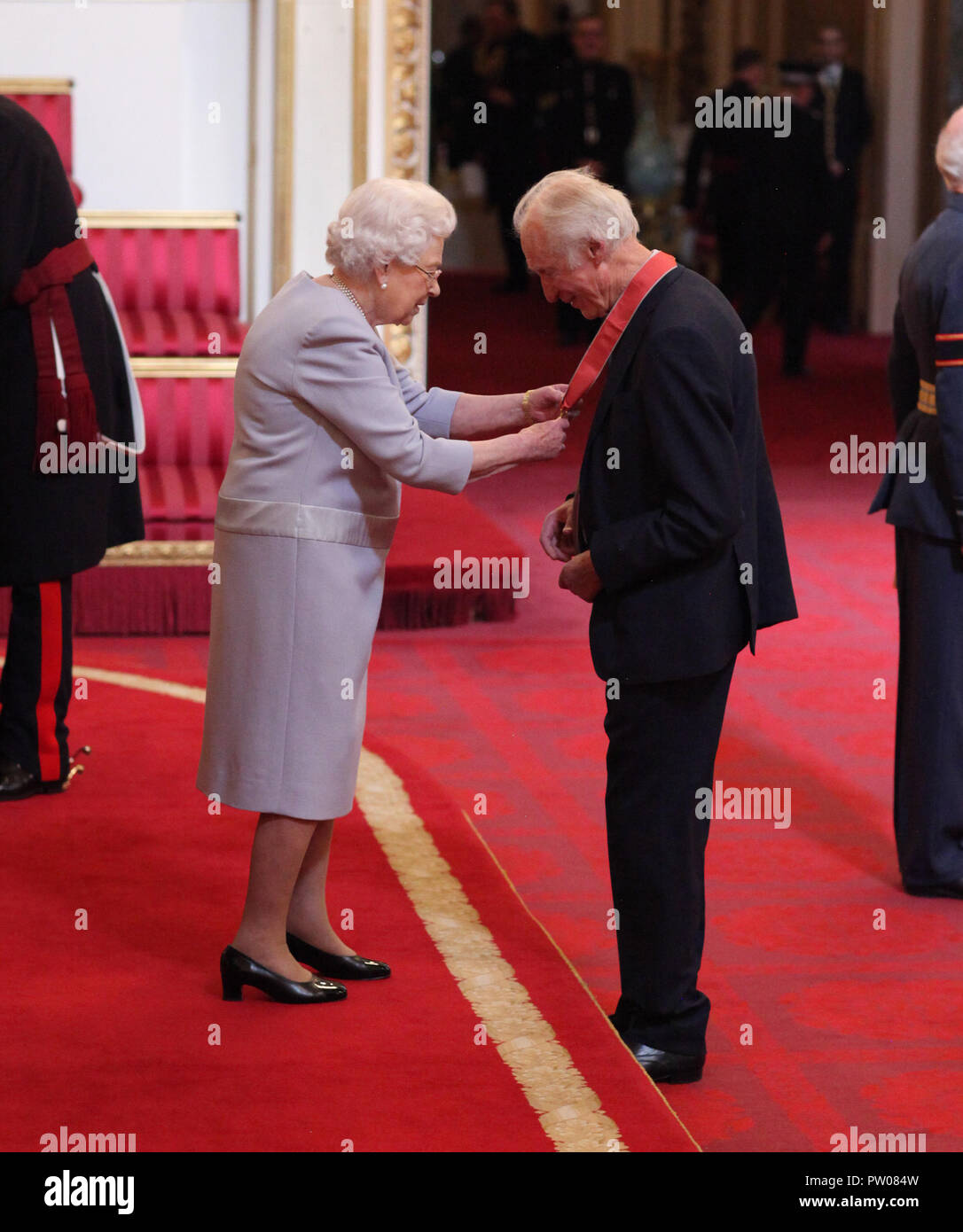 Mr. Bamber Gascoigne from Richmond is made a CBE (Commander of the ...