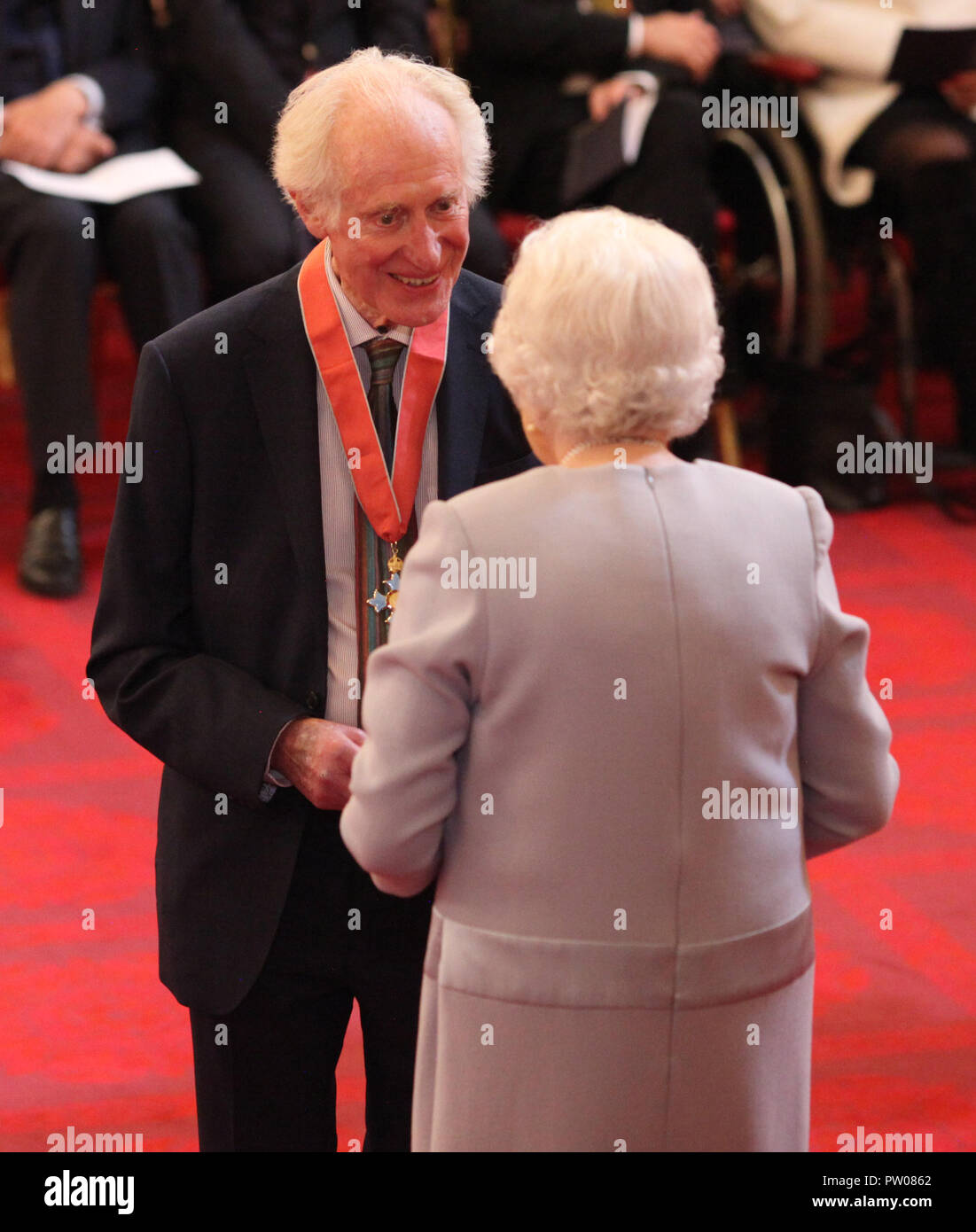Mr. Bamber Gascoigne from Richmond is made a CBE (Commander of the ...