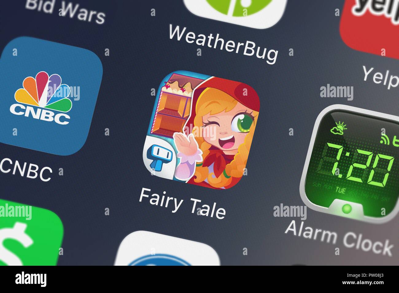 London, United Kingdom - October 11, 2018: Screenshot of the My Fairy ...