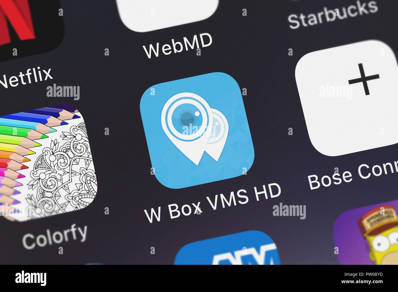 W box vms hd hi-res stock photography and images - Alamy