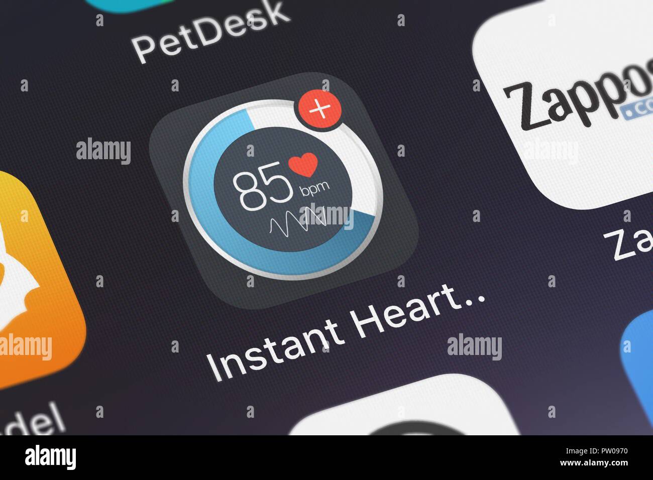 Instant heart rate hr monitor hi-res stock photography and images - Alamy