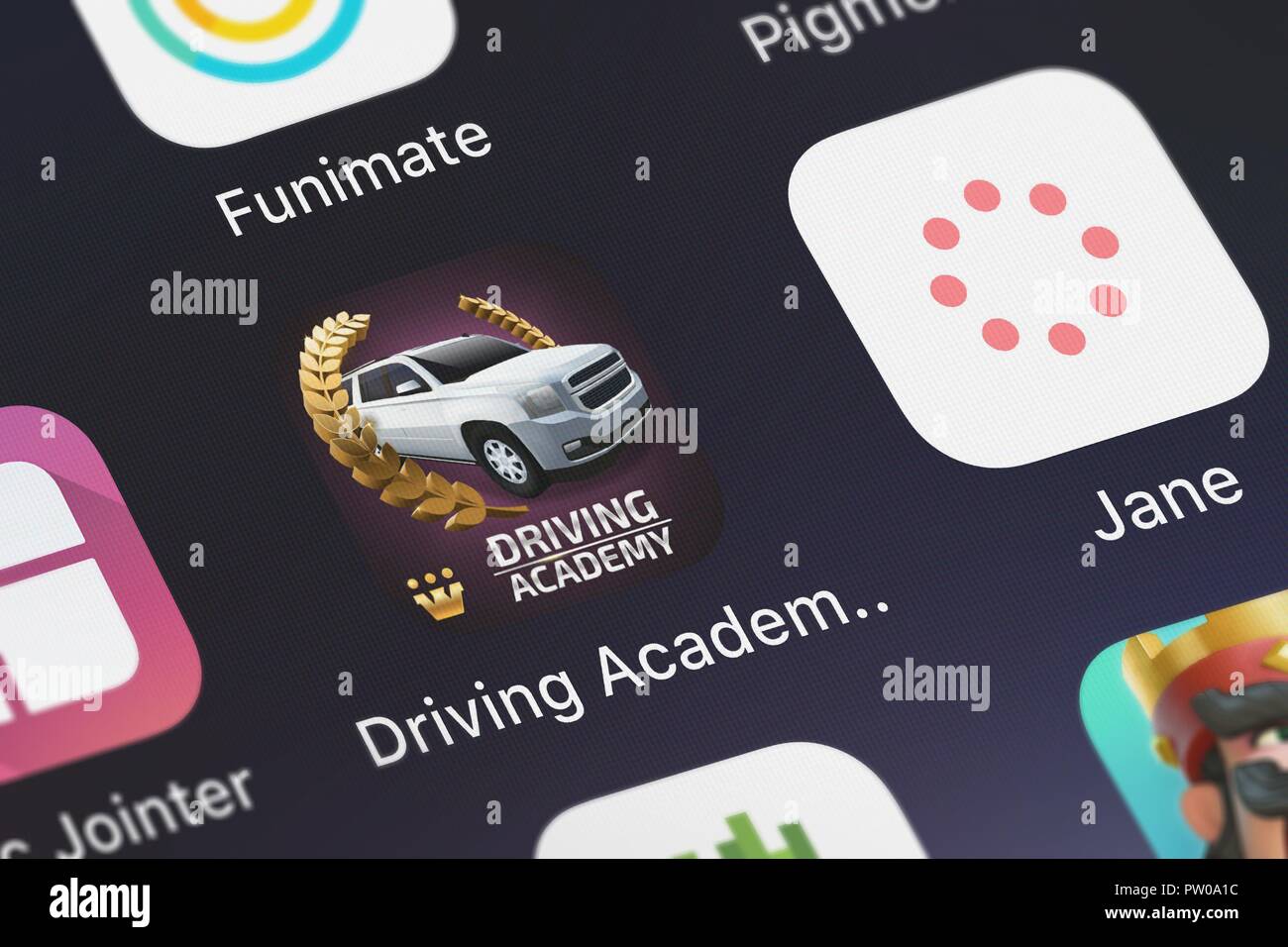 Driving academy 2018 simulator hi-res stock photography and images - Alamy